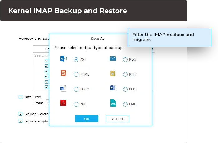 IMAP Email Backup Tool to Backup IMAP Emails Locally from IMAP Servers