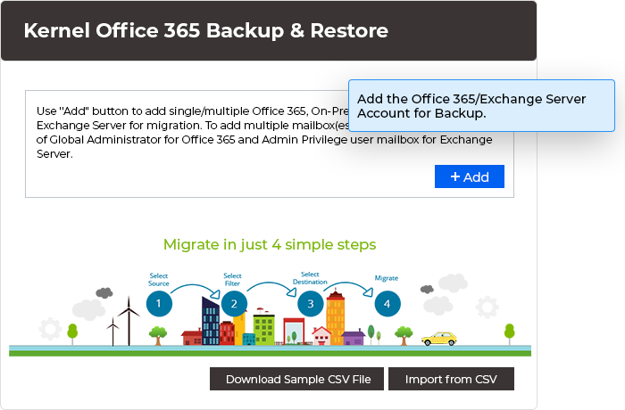 Office 365 Backup Tool to Backup & Restore Entire Office 365 Data Securely