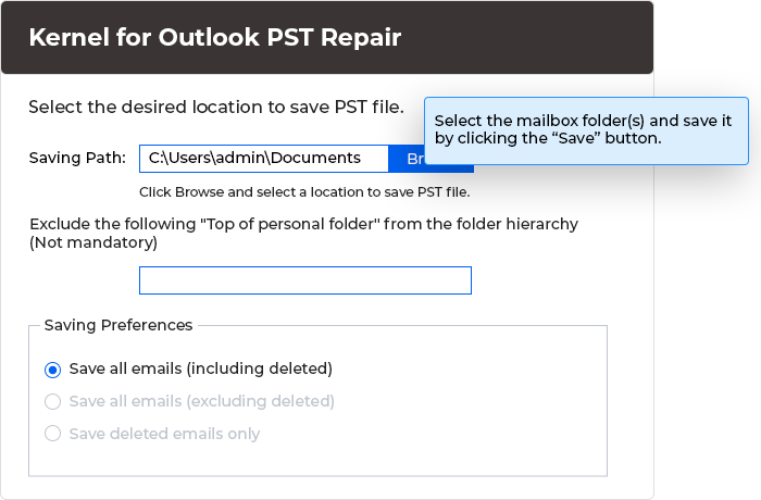 Outlook PST Repair Software to Repair & Fix Corrupted Outlook PST File