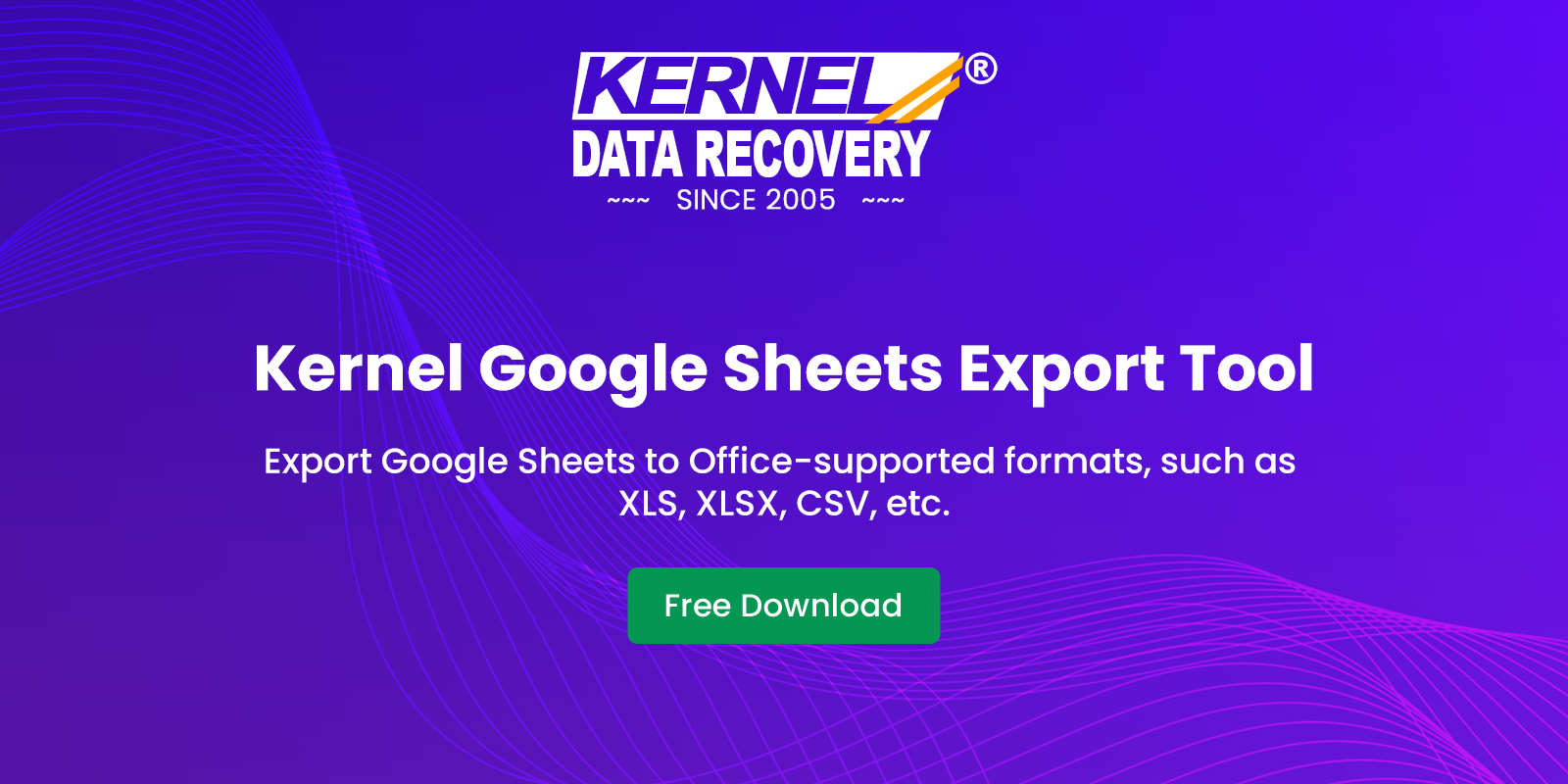 Export Google Sheets to XLS, XLSX, and CSV file formats