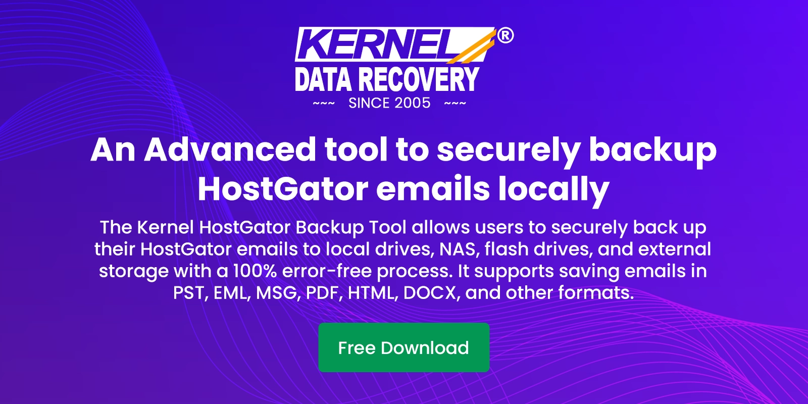 HostGator Backup Tool to Save Emails Locally in Multiple Formats