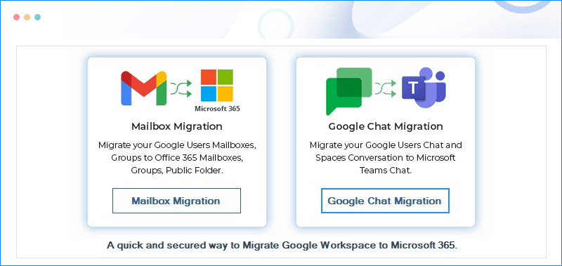 Google Workspace to Office 365 tool to ensure secure migration from ...
