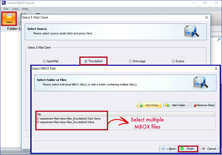 Free MBOX Viewer Tool to view of all the extracted MBOX email items