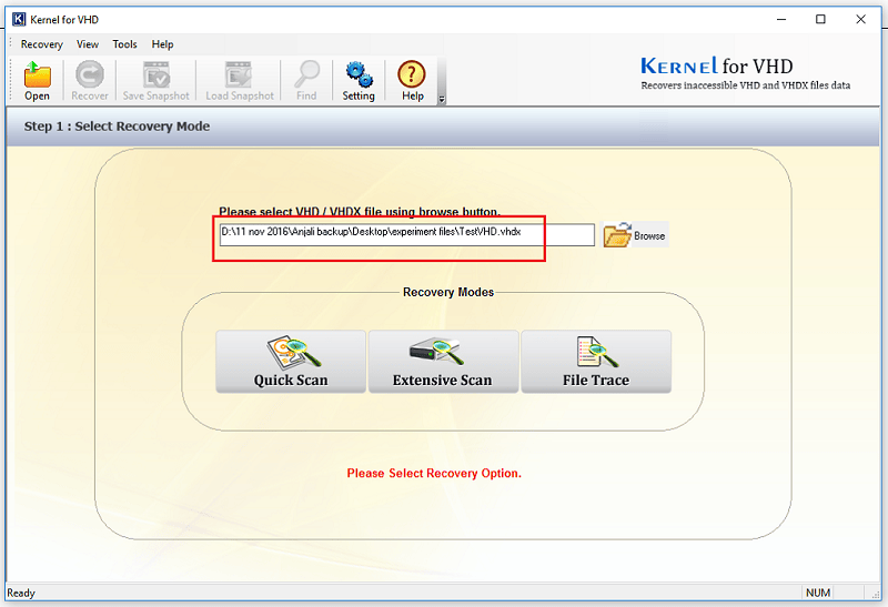 How to Recover VHDX File On Windows Machines