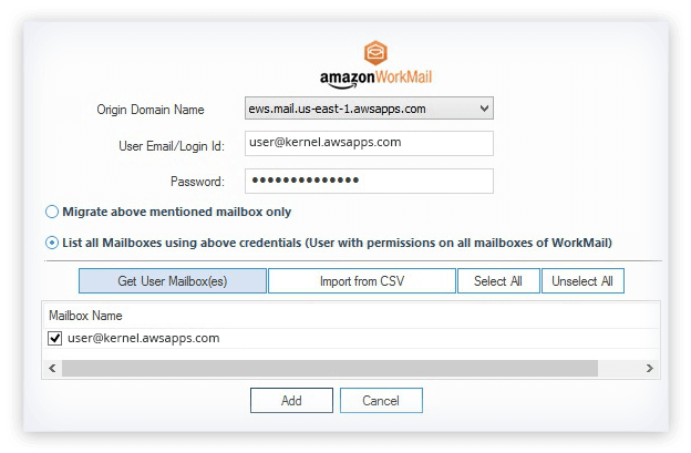Export Amazon WorkMail to PST Tool to Backup Multiple WorkMail ...