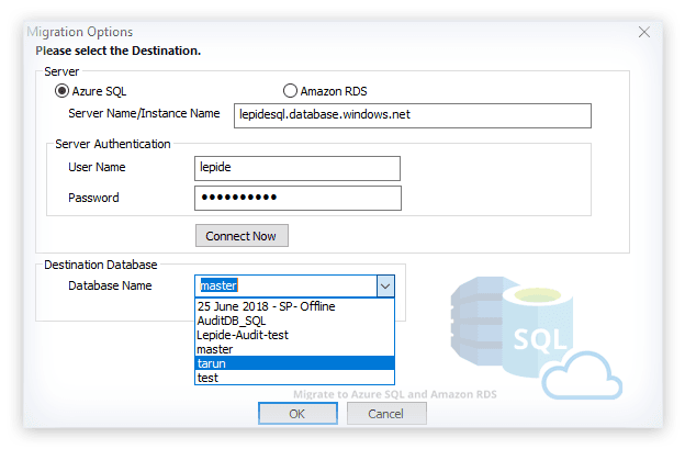 Sql Migration Tool To Migrate Sql Mdfndf Files To Azure Sql And Amazon Rds