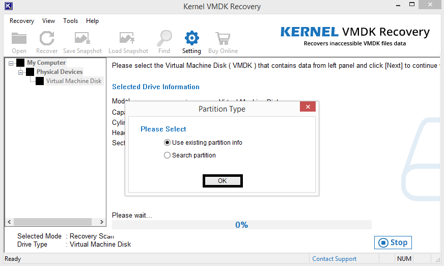 VMDK Recovery Tool to Recover Deleted VMDK Files of Virtual Machine Platforms