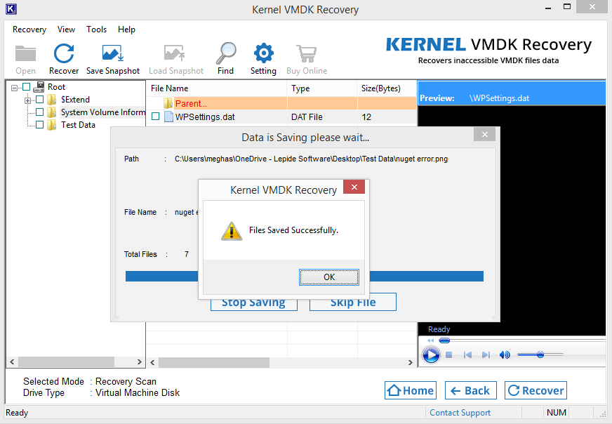 VMDK Recovery Tool to Recover Deleted VMDK Files of Virtual Machine Platforms