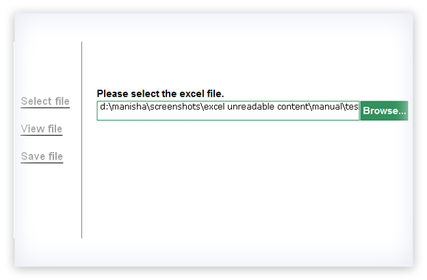 Free XLS Viewer Tool to View XLS/XLSX Files of MS Excel