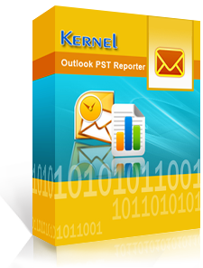 Kernel Outlook PST Reporter to Complete reporting of your PST file