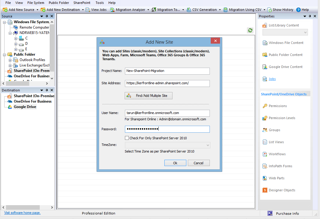 Migrate SharePoint List Library From One SharePoint To Another