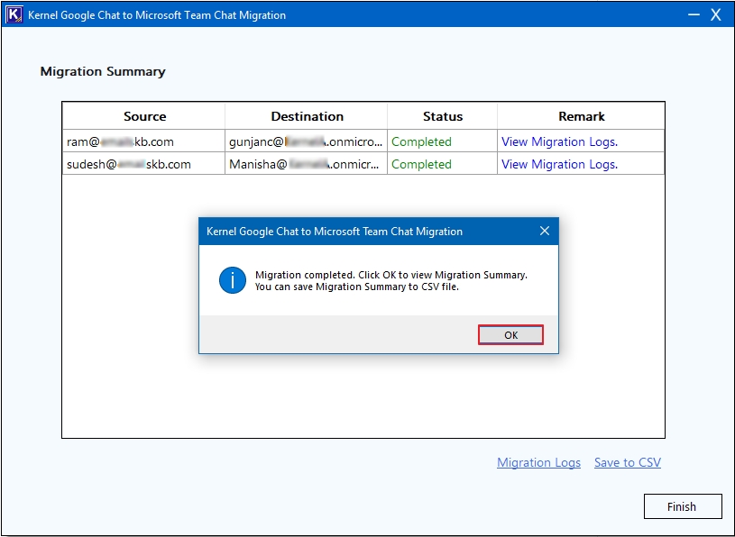 How to migrate Google chats to Microsoft Teams?
