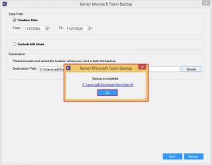 How to save Microsoft Teams Chat history?
